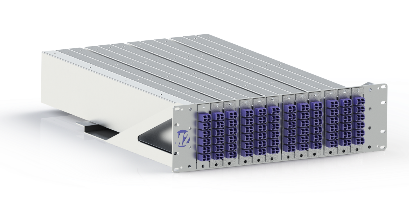 Rack Mount Optical Fiber Enclosures for Network Simulation & Latency
